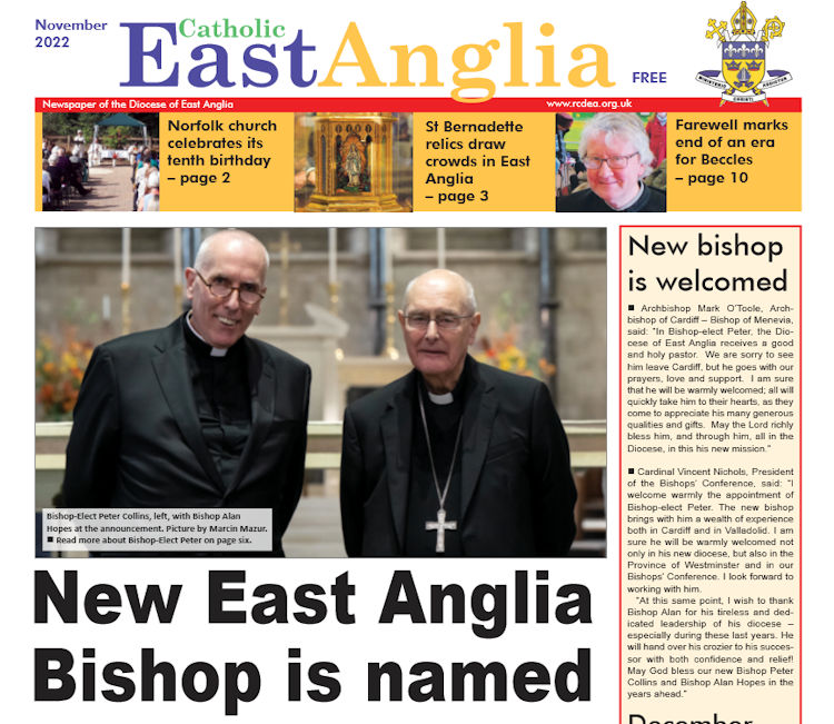 News | St. Mary Magdalen | Roman Catholic Church, Ipswich, Suffolk, UK